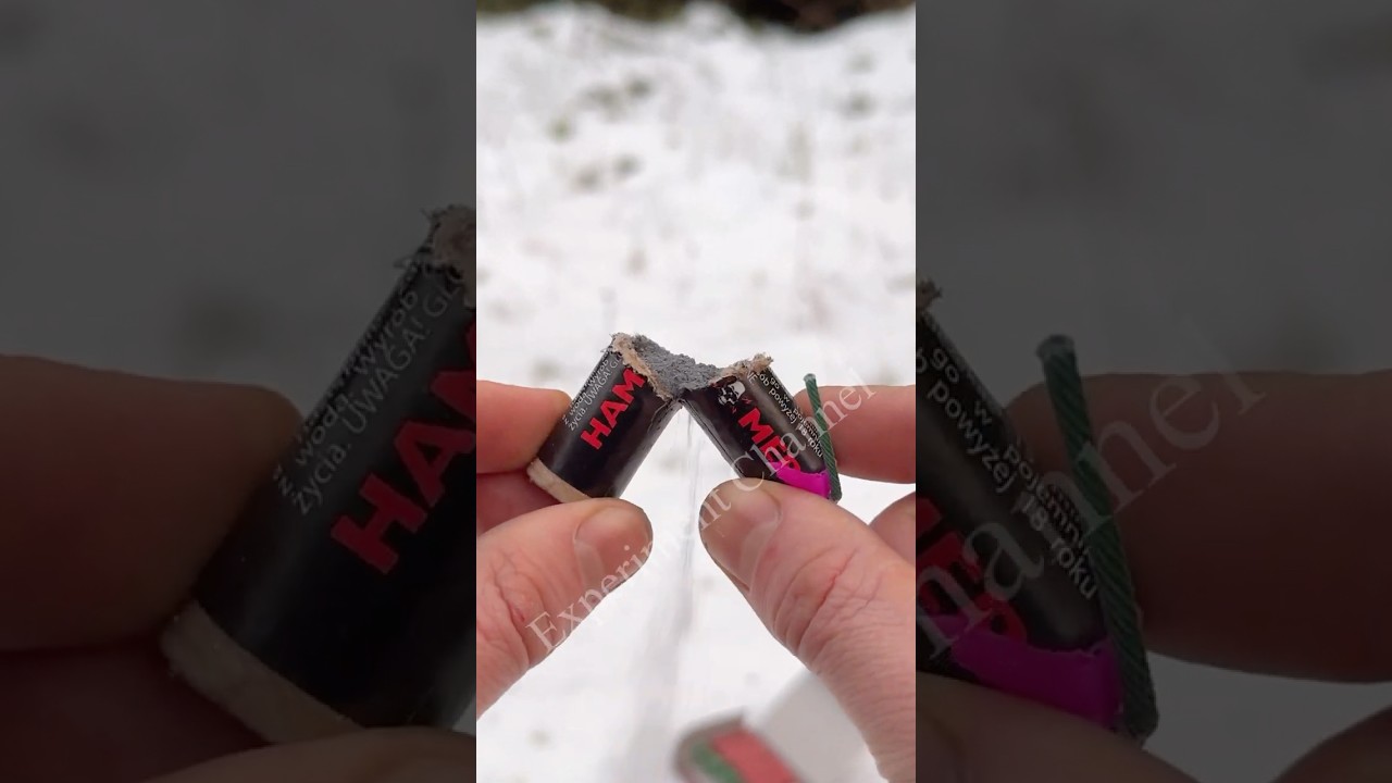 Firecracker Trick (experiment) #shorts #cracker #tricks #fireworks