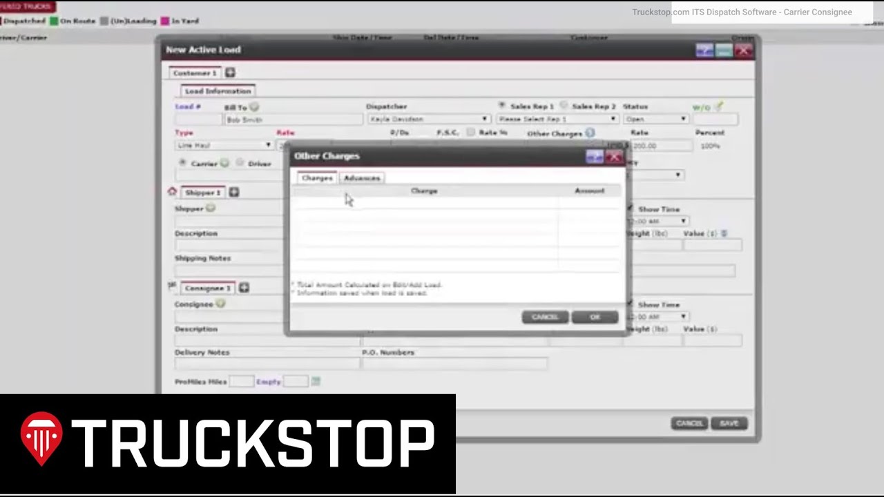 Carrier Load Information: ITS Dispatch Software | Truckstop
