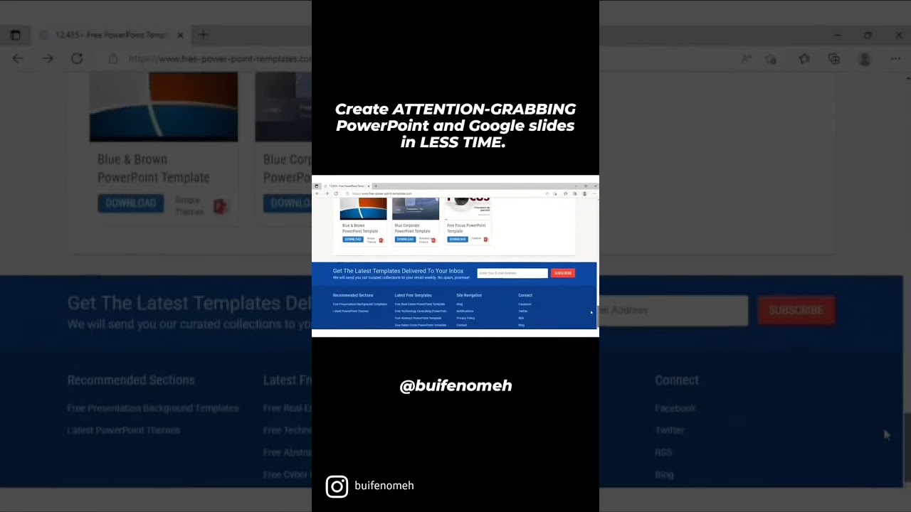 6 Websites you can download FREE PowerPoint and Google slides templates from | Buife Nomeh