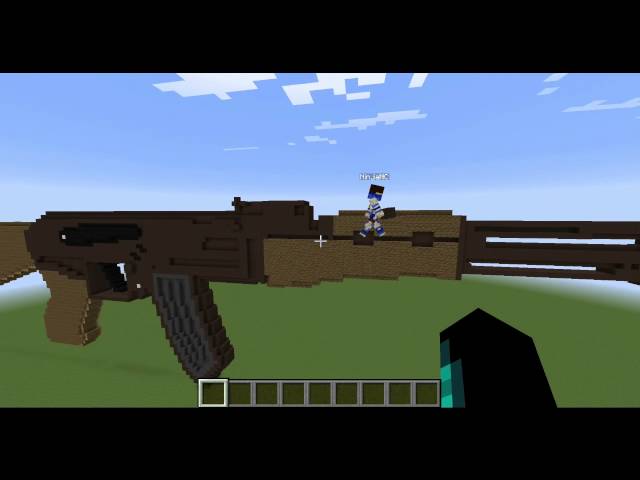 WORKING AK47 1.7.10 Minecraft Map