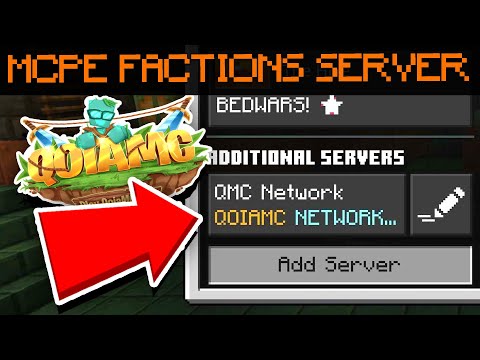 The BEST Minecraft Bedrock OP Factions Server in 2024! (1.21.50 MCPE)