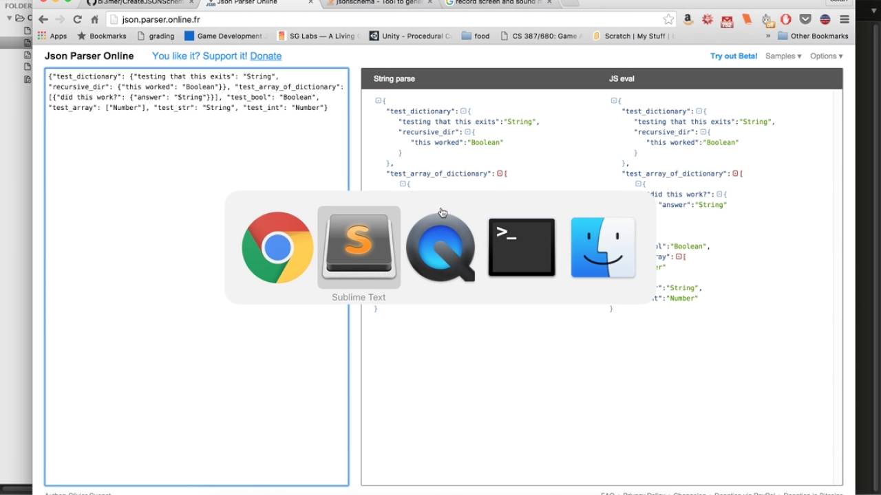 Python - JSON file to Schema