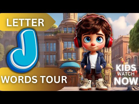Letter "J " Words Tour š | Kids Learning Videos | Educational videos for Toddlers @Sweettoothkids