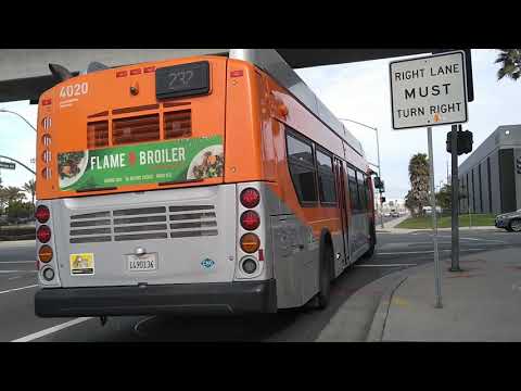 Los Angeles County Metropolitan Transportation Authority 2016 New Flyer XN40 #4020