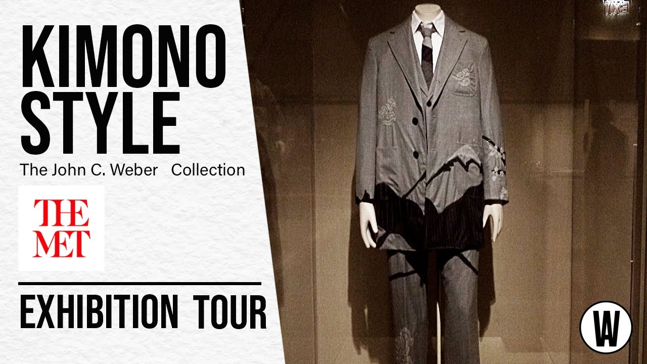 Take a Tour of The Met's Kimono Style Art Exhibition | Walking Tour 4K