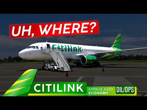 An Unlikely Transit · CITILINK A320 Economy 🇹🇱 Dili ✈ Bali 🇮🇩 · An EXPENSIVE Cheap Flight