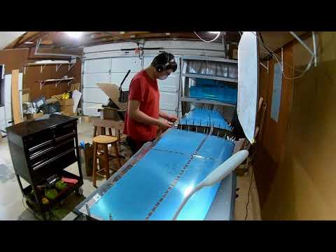 08/26/2018 Horizontal Stabilizer – Riveted the Front Spar Assembly to ...