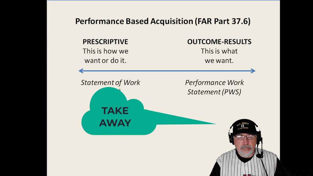 Episode 23 - TCG - Performance Work Statement