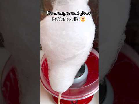 How to make candy floss with regular sugar π€― #candyfloss