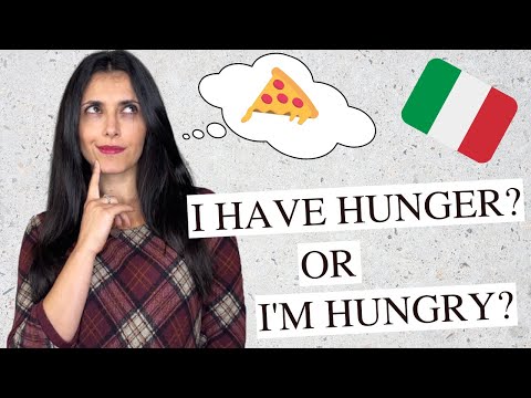 Why don't Italians say I'm hungry? Learn the right way to say daily expressions like this in Italian