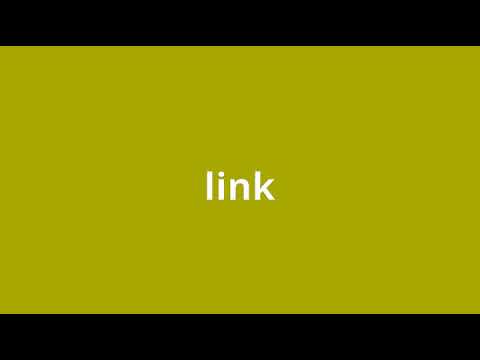 what is the meaning of link