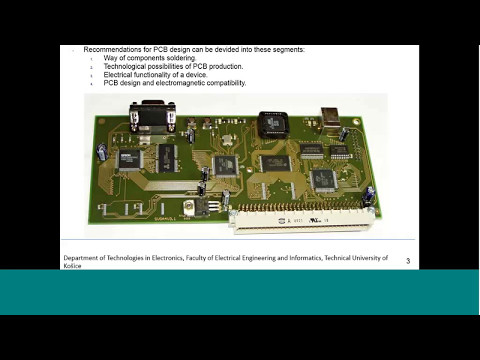 PCB´s Design - General principles of PCB´s design (Part #1)