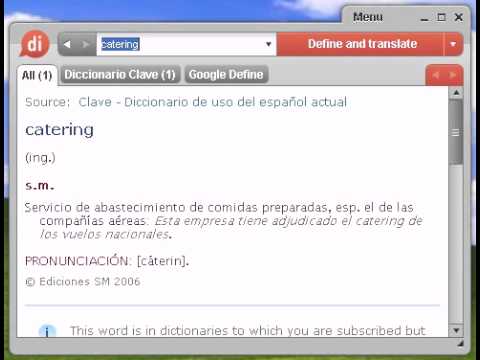 Definición de catering