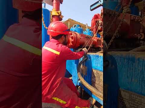 Mud Pump 1600HP | Oil Rig | Rig Pump #drillingrig #riglife #drilling