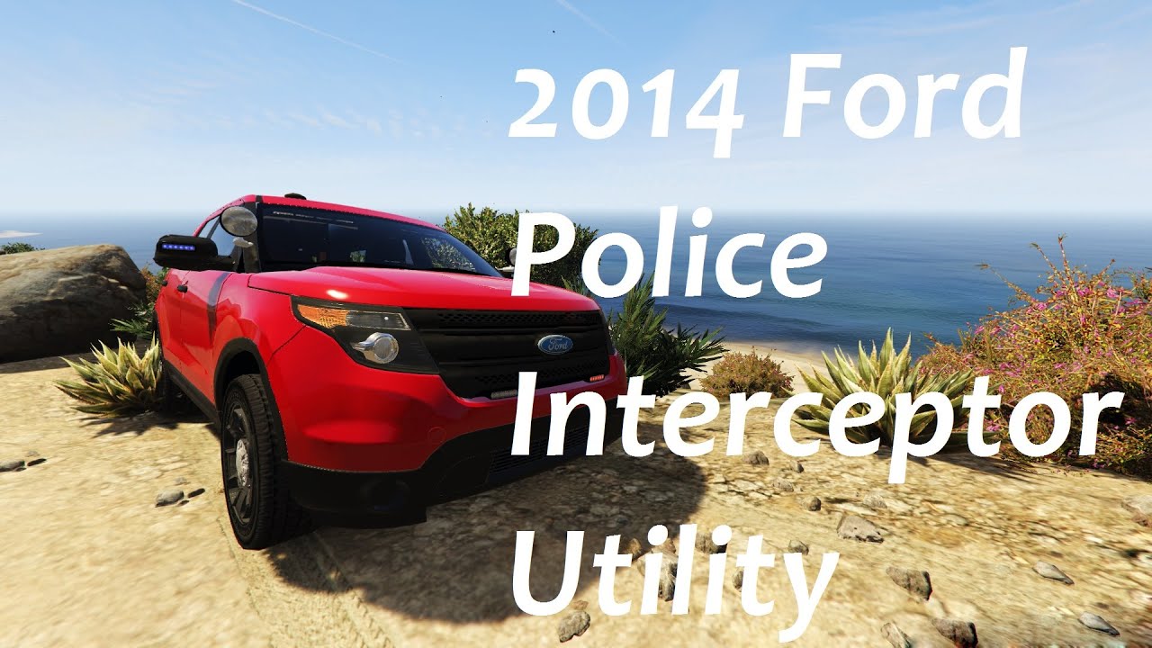 LAPD SWAT / Unmarked / Slicktop 2014 Ford Police Interceptor Utility 1. ...