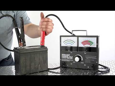 Ironton Battery/Carbon Pile Load Tester - 500 Amp