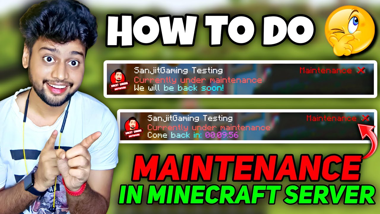 How To Do Maintenance On Your Minecraft Server | Minecraft Maintenance Plugin