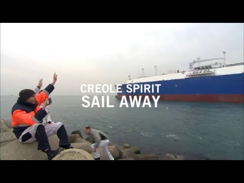 Creole Spirit Sail Away | Teekay's 1st MEGI-Type LNG Carrier
