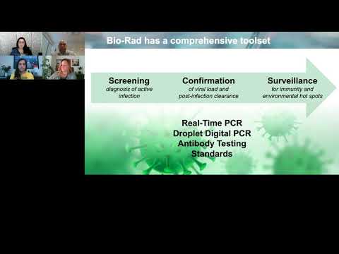 Bio-Rad's Expert Panel Discussion: Relevance of COVID-19 Testing with Droplet Digital PCR