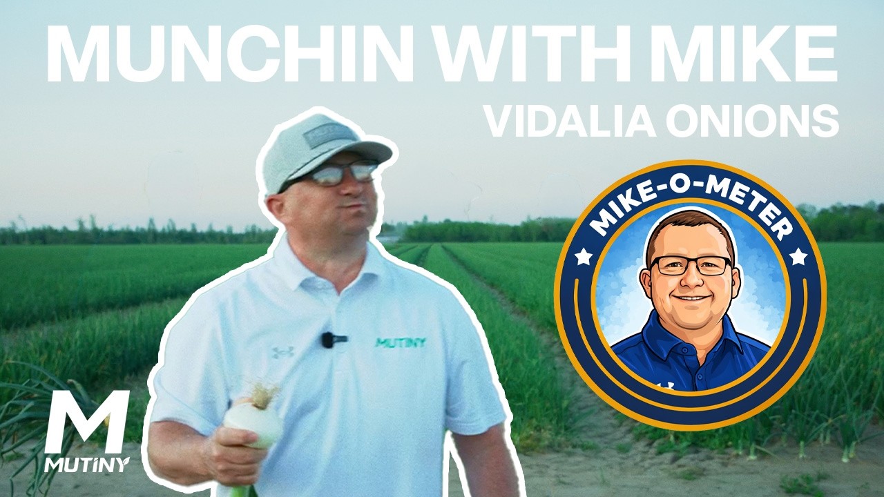 Mike Eats Vidalia Onions