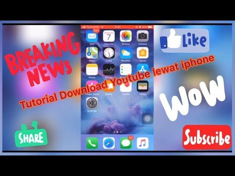 Cara mudah download video youtube di IPHONE