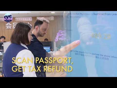 Shanghai's self-service machines do your tax refunds, faster and easier for foreign tourists