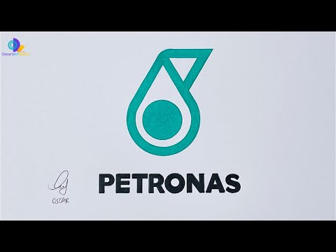 COMPANY #66: Drawing Logo of Petronas - Petrolium Nasional Berhad