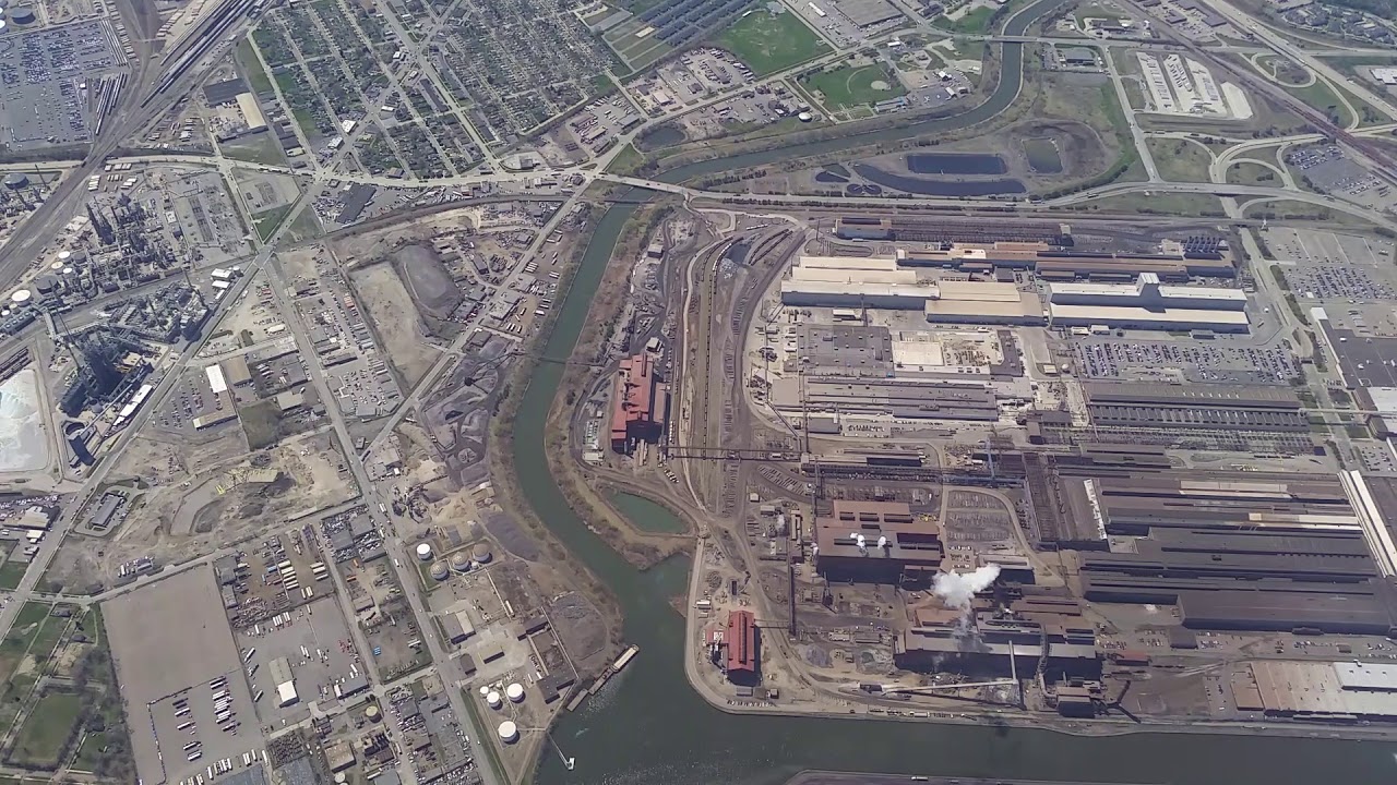 Landing at Detroit, MI - April 2015
