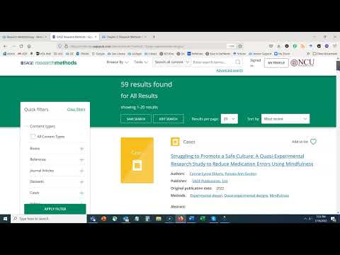 Finding Information on Research Methods & Design