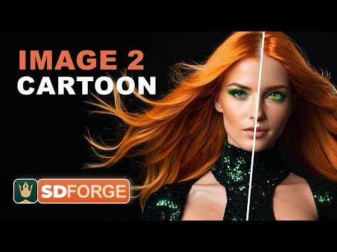 Photo to Cartoon Stable Diffusion: Easy Step-by-Step Guide - Forge UI