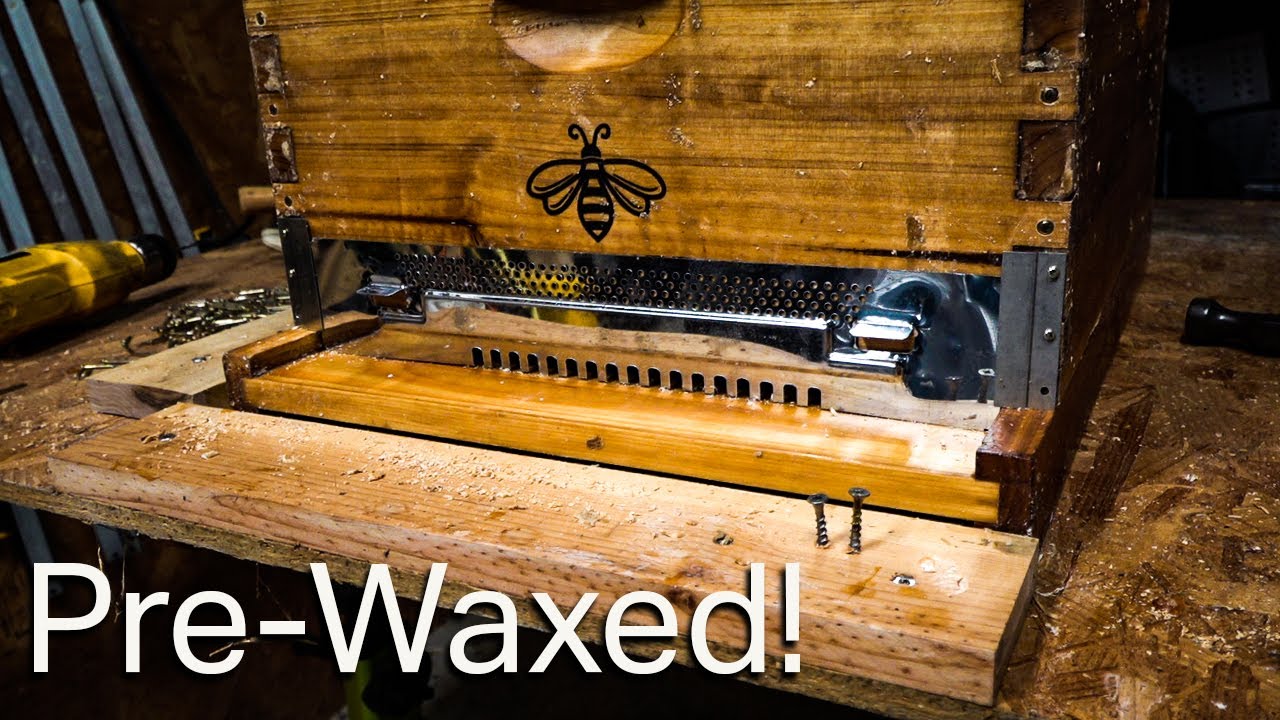 Honey Bee Hive 10 Frame 100% Pre Waxed, By Hoover Hive, Sold by Galena Farms, Beginner Hive Kit Assy