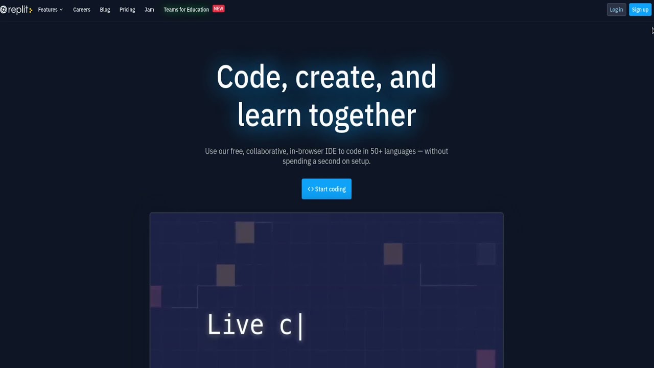 Quick intro to Replit and Python 'hello world!'