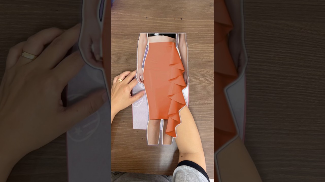 DIY Easy Mermaid Dress Pattern Drafting for Beginners#diy #sewing