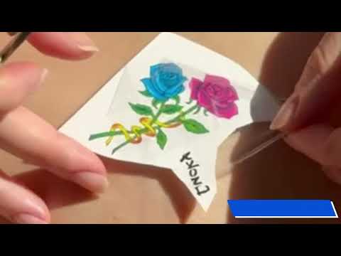 Unreal Summer Temporary Tattoo for USA and Europe / Step-by-Step Guide!