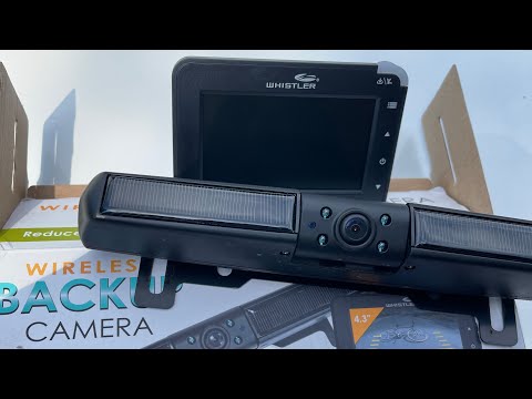 Revolutionize Your Backing Up Experience with Whistler Solar Backup Camera - A Comprehensive Review