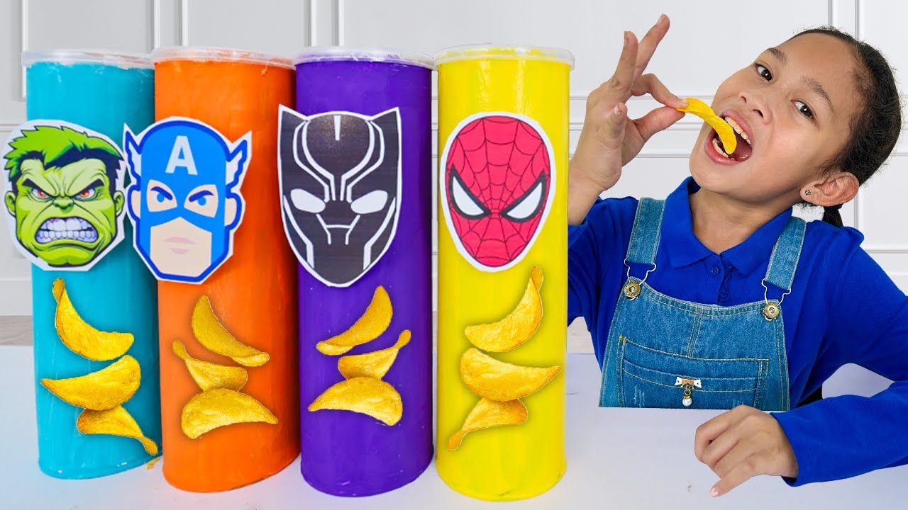 Andrea’s Superhero Snack Adventure! 🍏💪