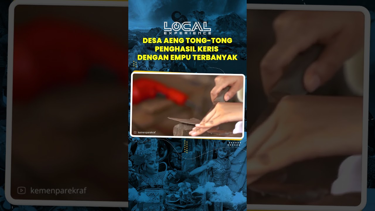 Mengenal Desa Penghasil Keris dengan Empu Terbanyak, Desa Wisata Aeng Tong-tong - Tribun Video