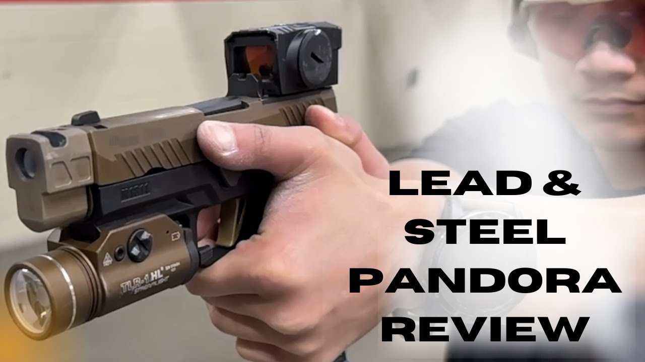 PB3 Lead & Steel Pandora | is this the most durable pistol red dot sight?