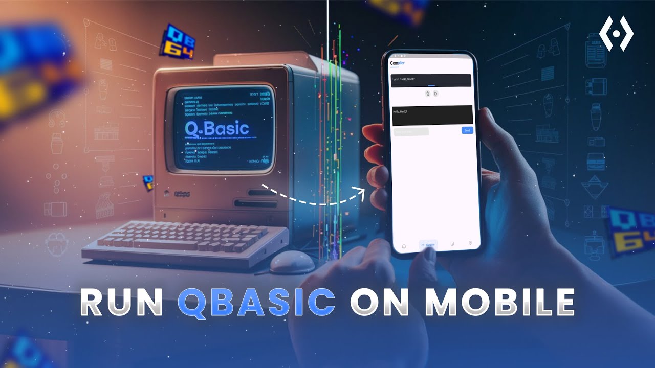 How to Run QBasic Programs on Android & Chromebook | QBasic App, Emulator, and Compiler Guide