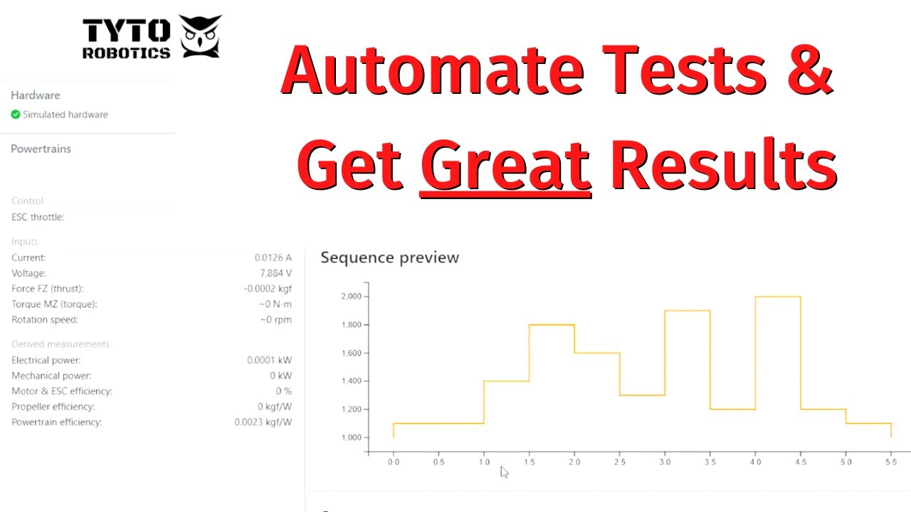 How to Automate a Thrust Test - Flight Stand Software