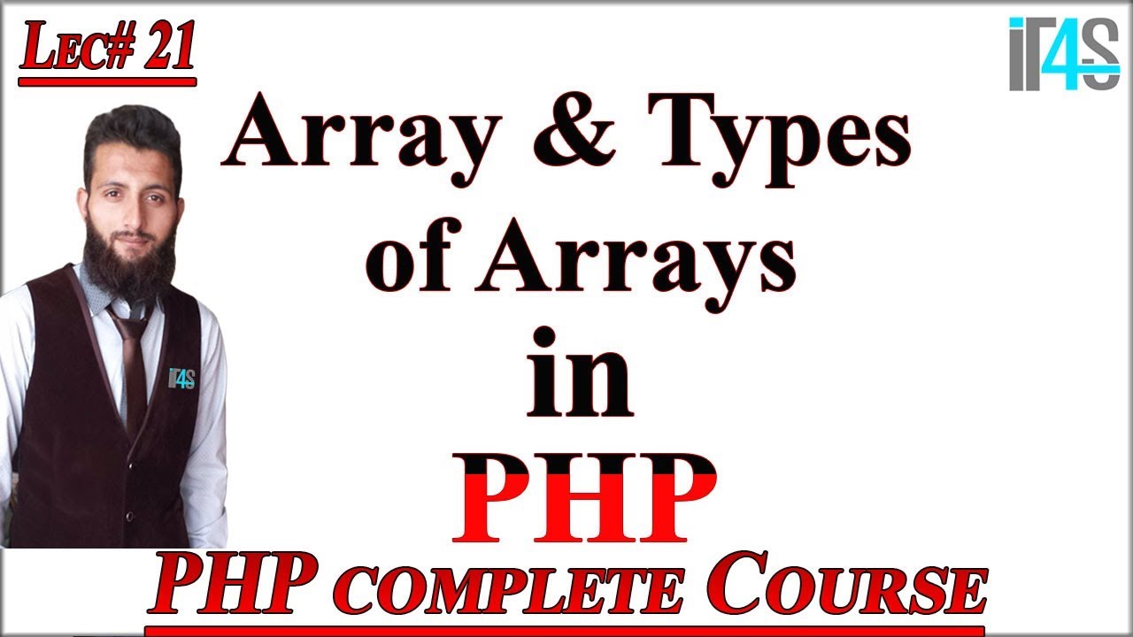 PHP Tutorial in Urdu | Hindi | Arrays in PHP