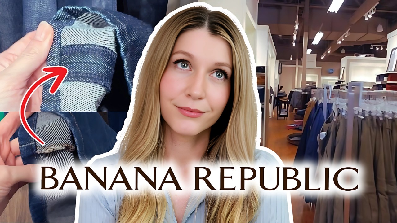 Banana Republic vs. Factory Outlet - Understanding the Questionable Quality Difference