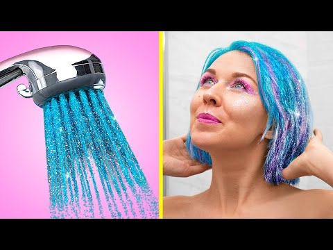 13 Easy Beauty Hacks / Christmas Hairstyle and Makeup Ideas