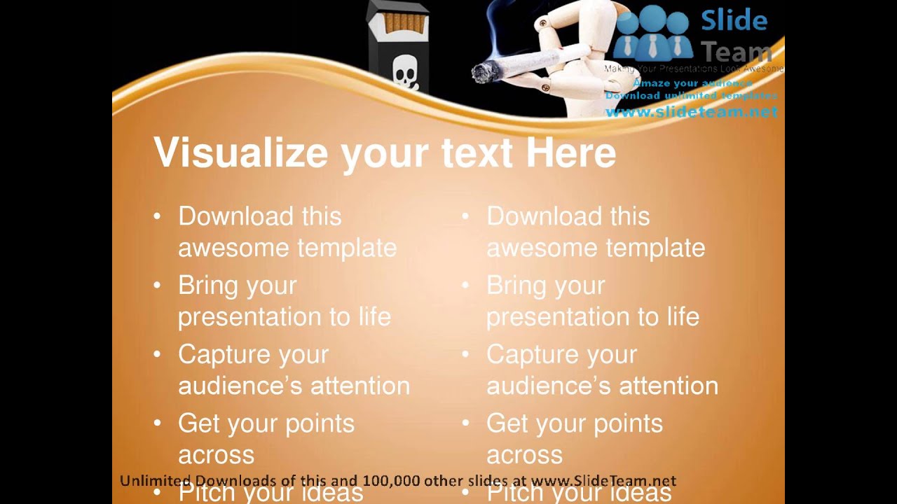 Smoking Marijuana Health PowerPoint Templates Themes And Backgrounds ppt themes