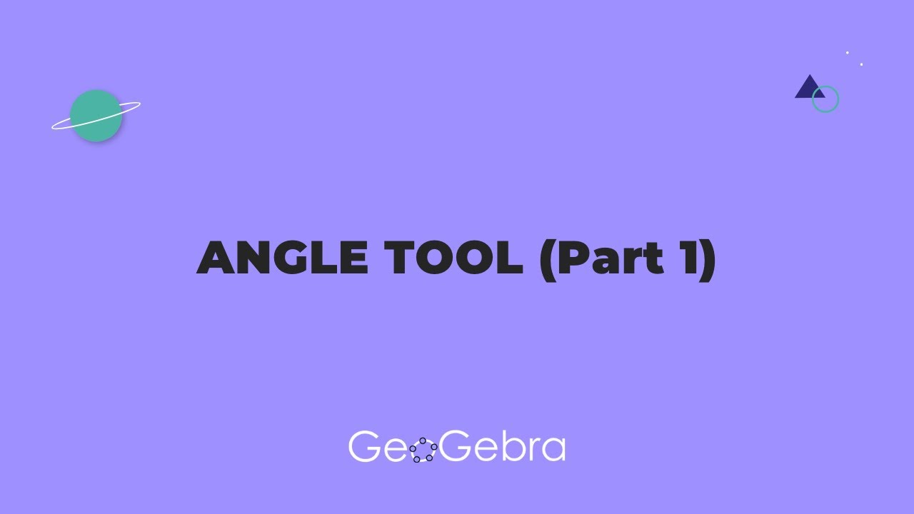 ANGLE Tool (Part 1)