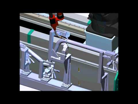 Detailed simulation test on complex tooling