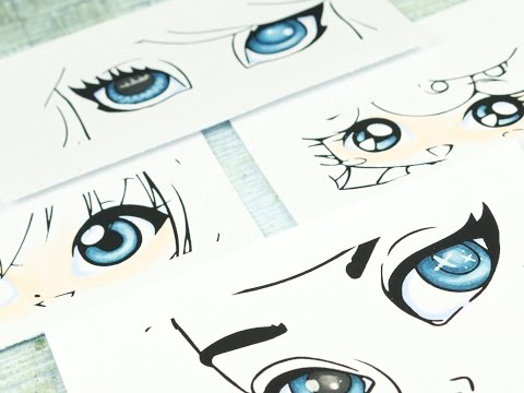 How To Colour Eyes With Copic Markers – Craftybit Creations