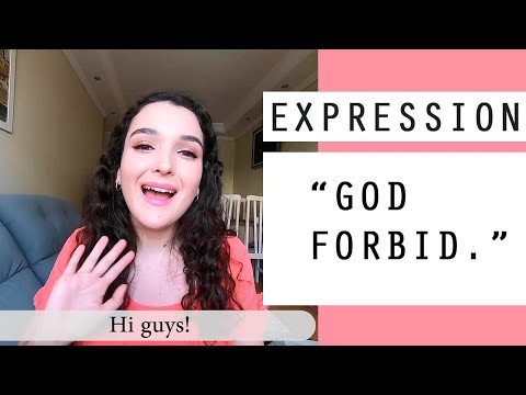 Intermediário | Expressão inglês → português (God forbid)