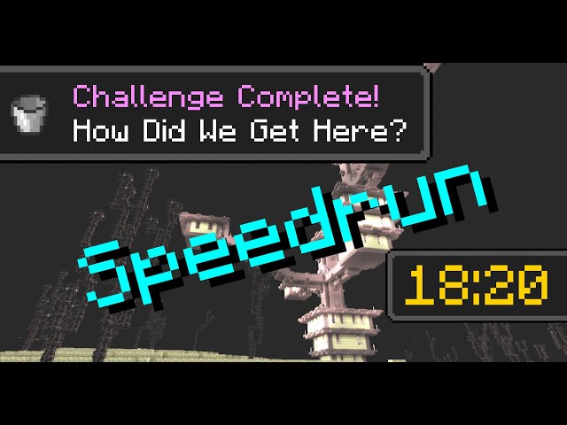 Top 5 most difficult speedrunning courses in Minecraft