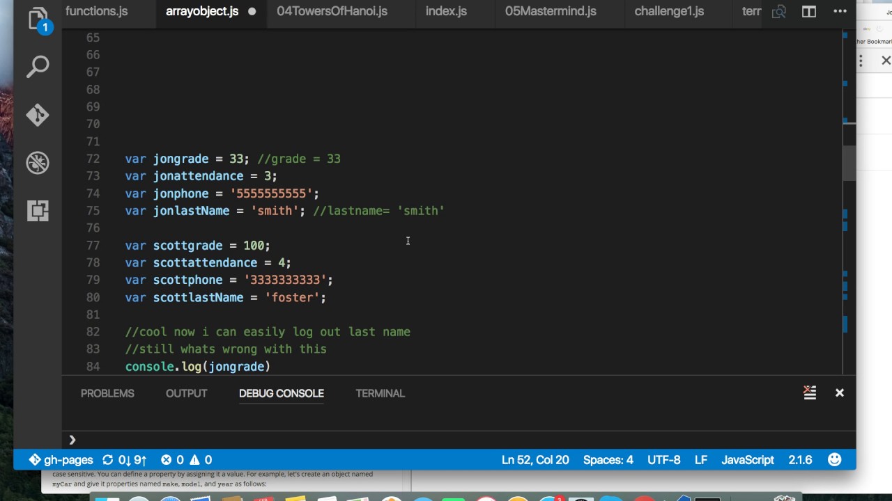 Javascript Objects Explained
